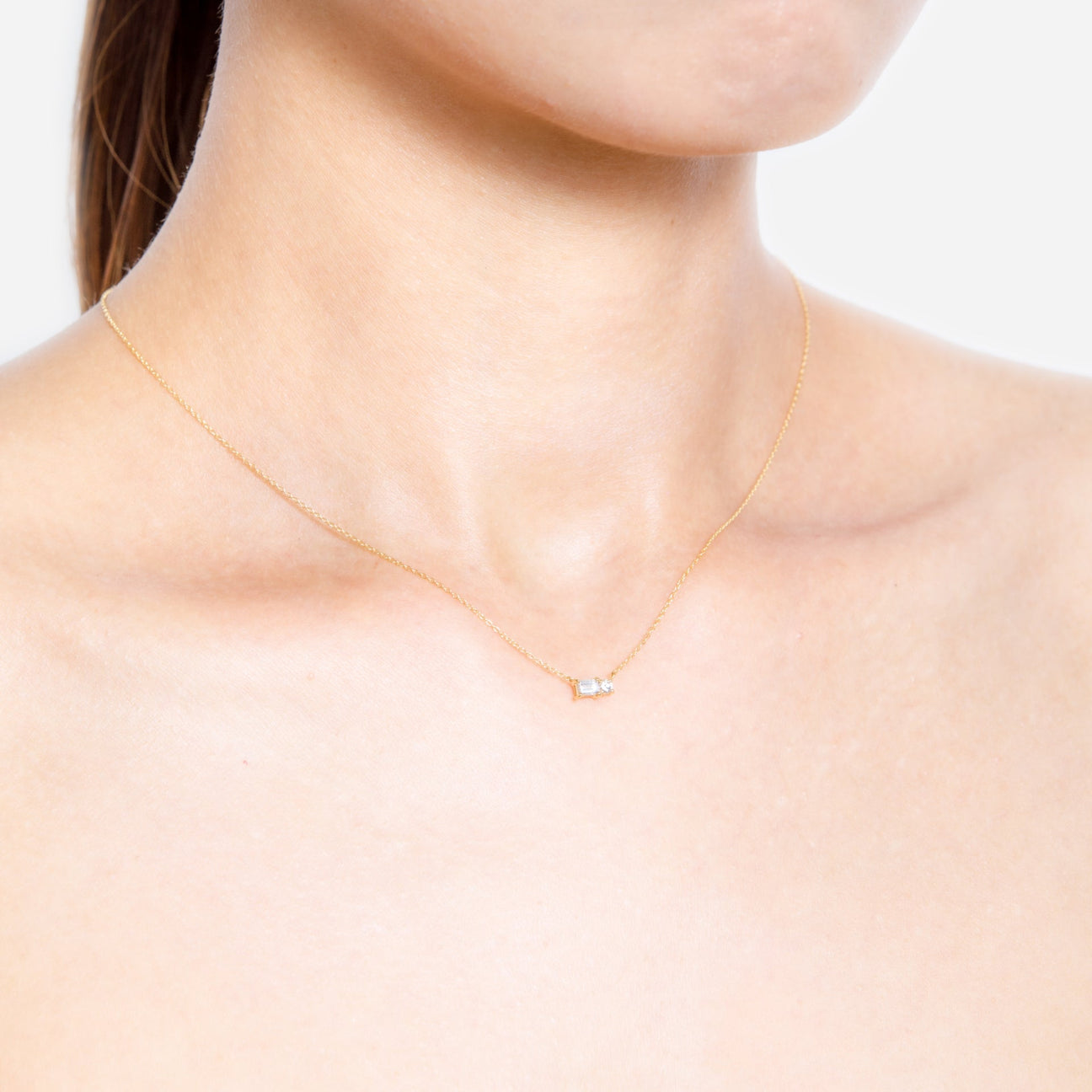 Connect TOMOKO FURUSAWA "Baguette A" ネックレス K18YG – ALLNIQUE